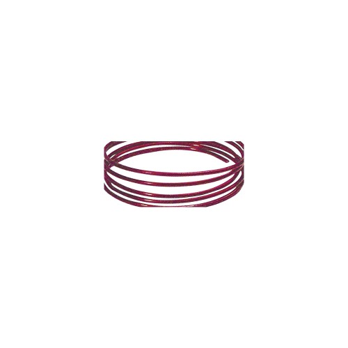 Hliníkový drát - červený, 2 mm ø, 2m